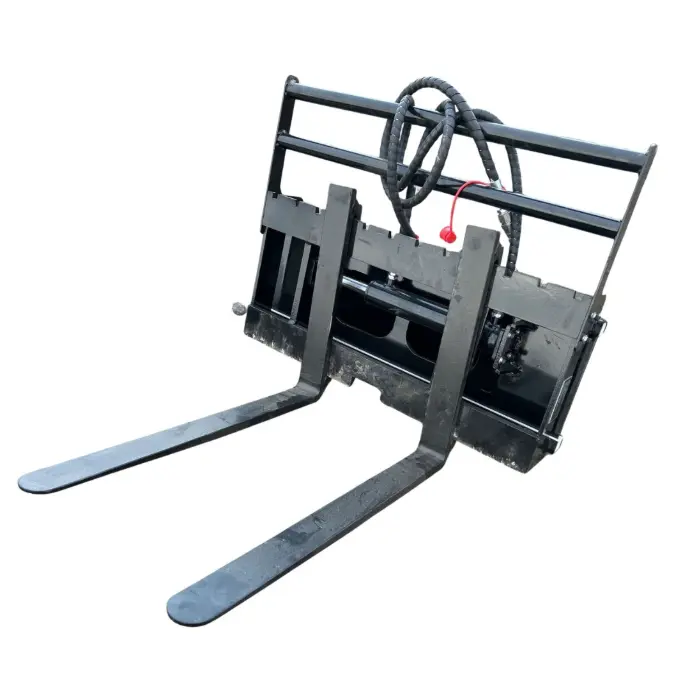 Mini Skid Steer 30 Inches Side Shift Fork Attachment GIYI GY-CYHC | Top ...
